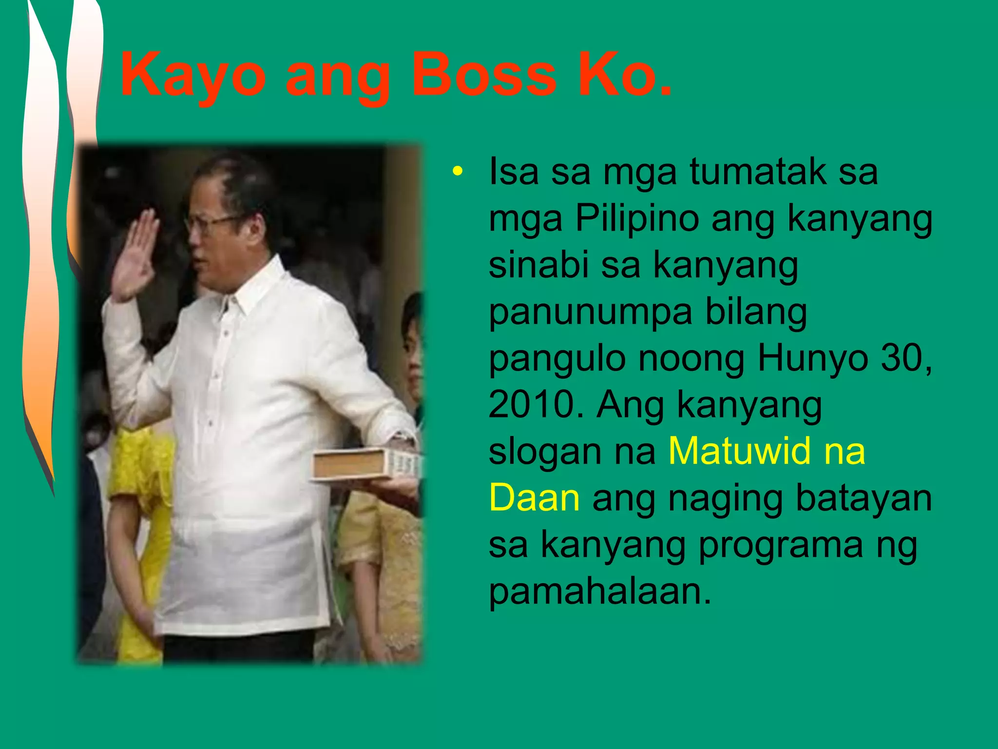 Q4 lesson 32 benigno simeon c. aquino iii | PPTX