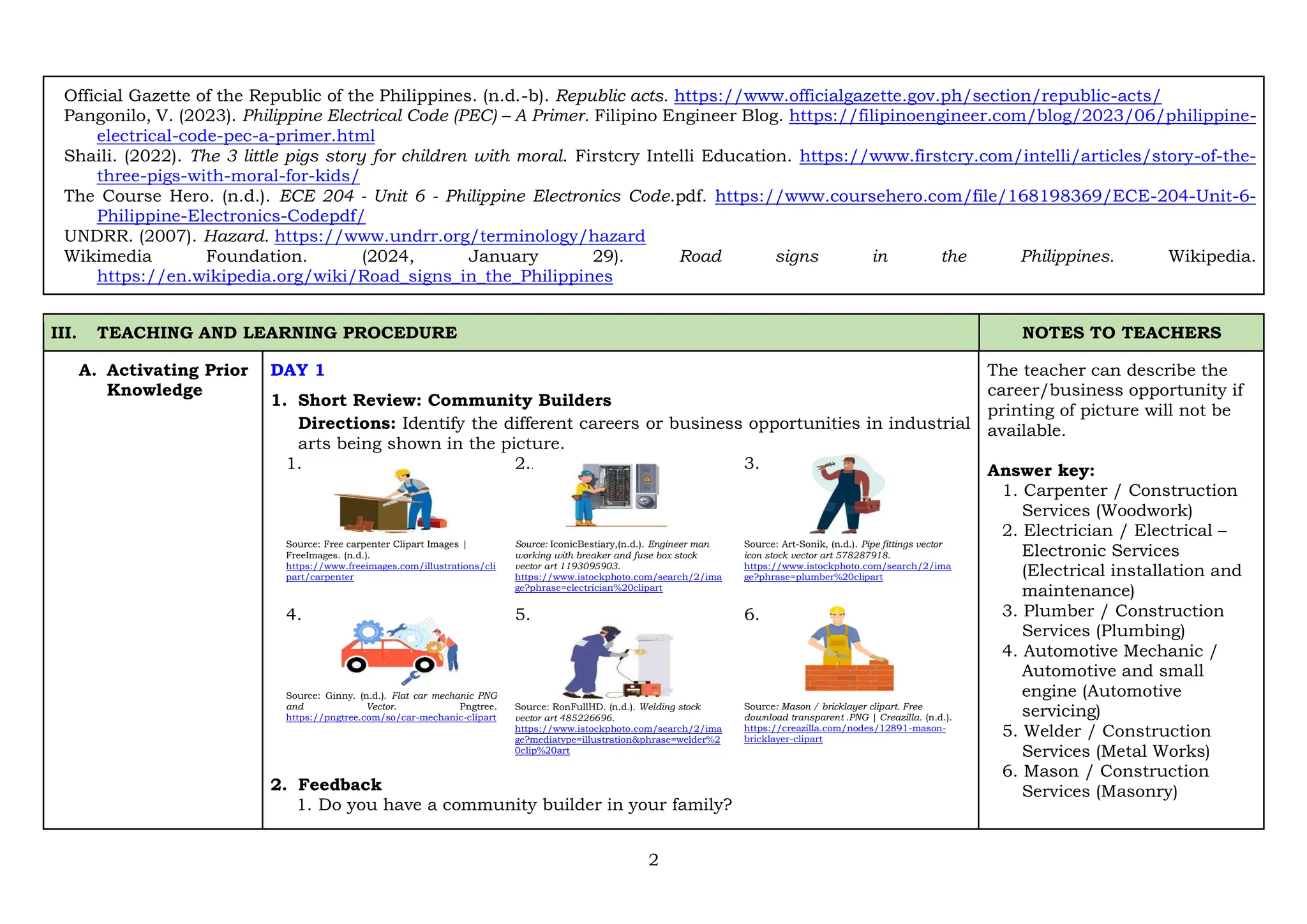 Q4_LE_TLE 7_Lesson 2 UP LESSON 8 IN T.L.E. 7. EXPLORATORY | PDF