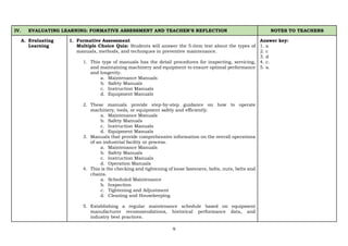 Q4_LE_TLE 7_LESSON 4 Lesson 5_Week 5.pdf | Educational Assessment | Education