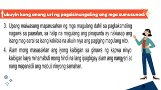 ESP 4th Quarter Katapatan sa salita at Gawa | PPTX