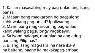 Q4 M1 konsepto ng pag-unlad at pagsulong.pptx