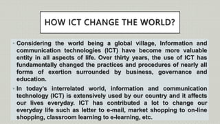 E-Tech: M2:ICT Project for Social Change | PPTX