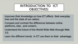 E-Tech: M2:ICT Project for Social Change | PPTX