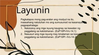 Q4 M3 - Paninindigan para sa Katotohanan.pptx