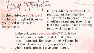 Q4_M4_L1 _Judge the Relevance and Worth of Ideas, Soundness of Author’s ...