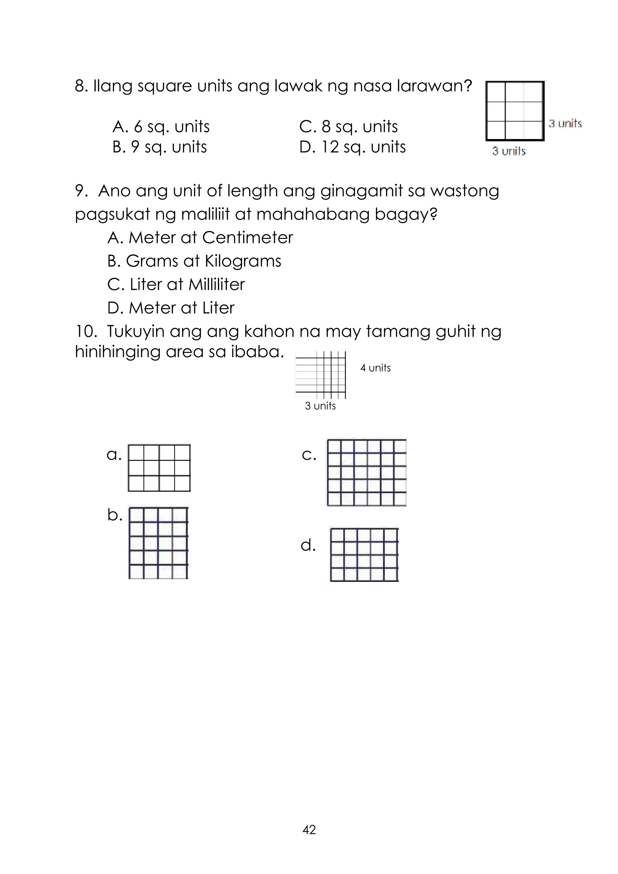IKAAPAT NA MARKAHAN MODULE MATHEMATICS GRADE 2 | PDF
