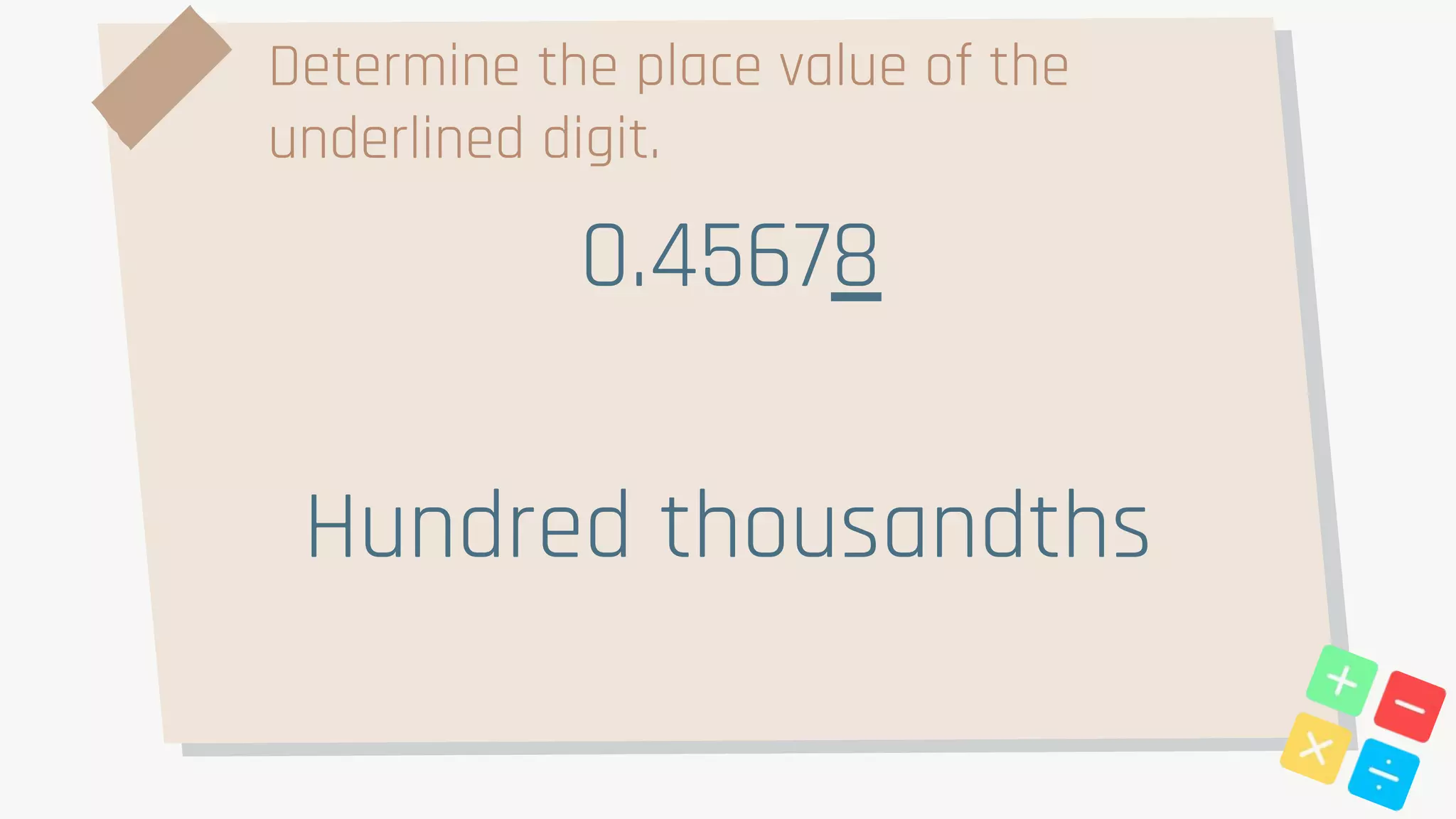 Visualizing Decimals | PDF