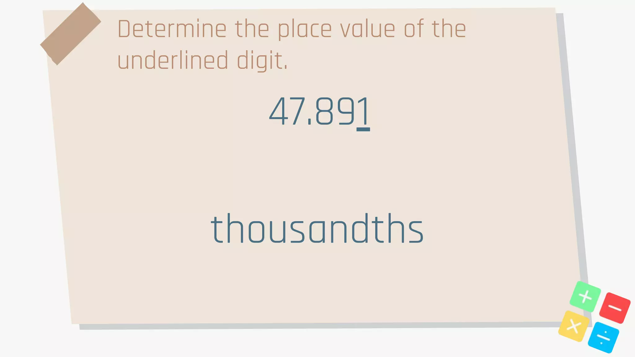 Visualizing Decimals | PDF