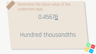 Visualizing Decimals | PDF