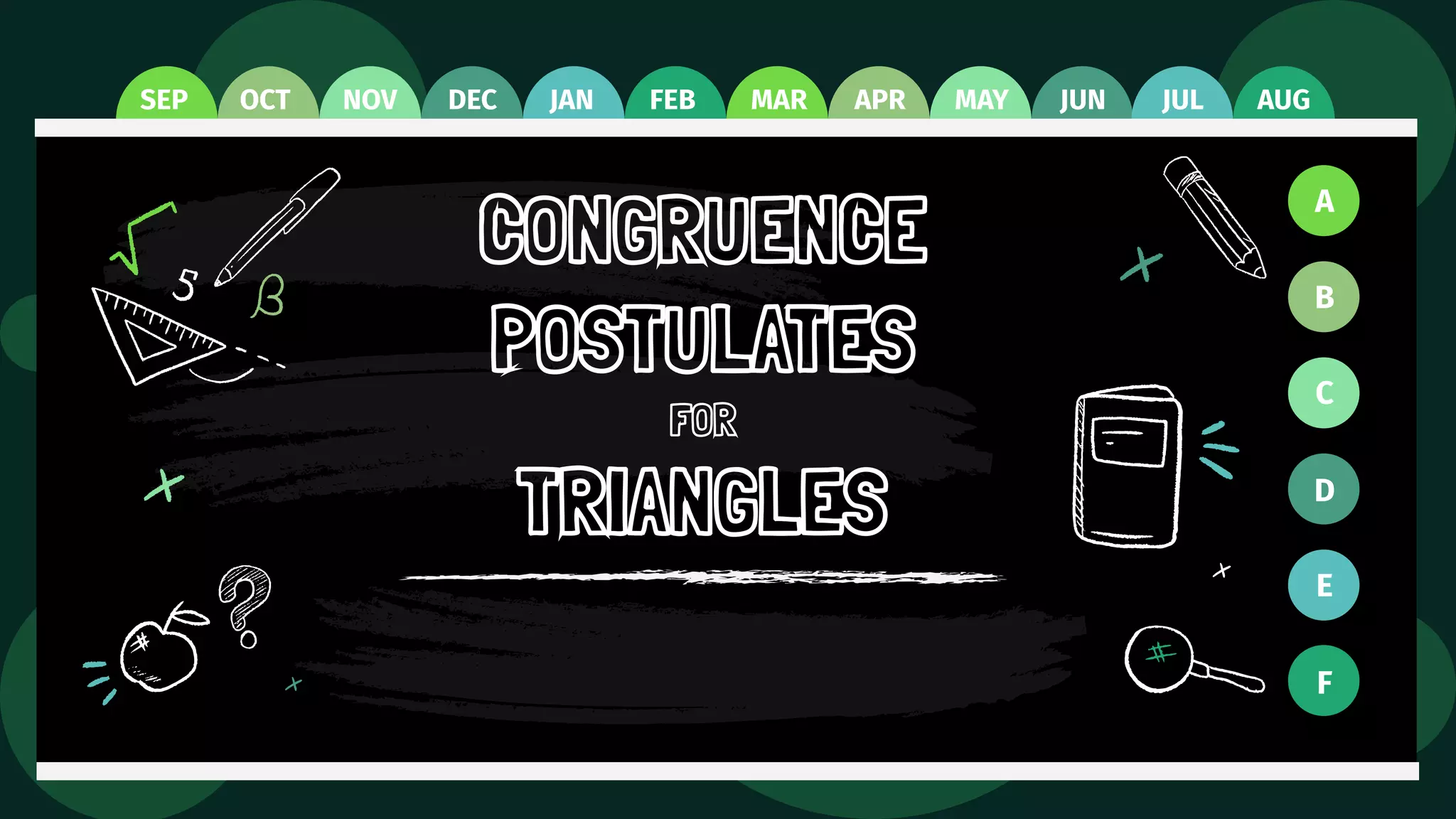 Congruence Postulates for Triangles | PDF