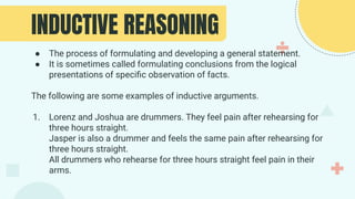 Inductive and Deductive Reasoning | PDF