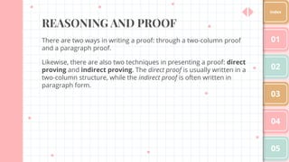 Reasoning and Proof: An Introduction | PDF