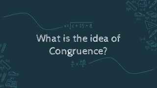 Introduction to Triangle Congruence | PDF