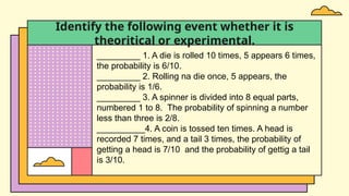 Q4 MATH 8 EXPERIMENTAL PROBABILITY.pptx
