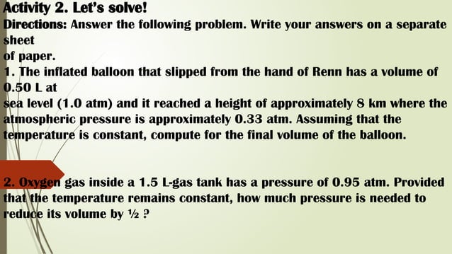 QUARTER 4_MODULE 1_LAWS OF GASES_BOYLE'S LAW | PPTX