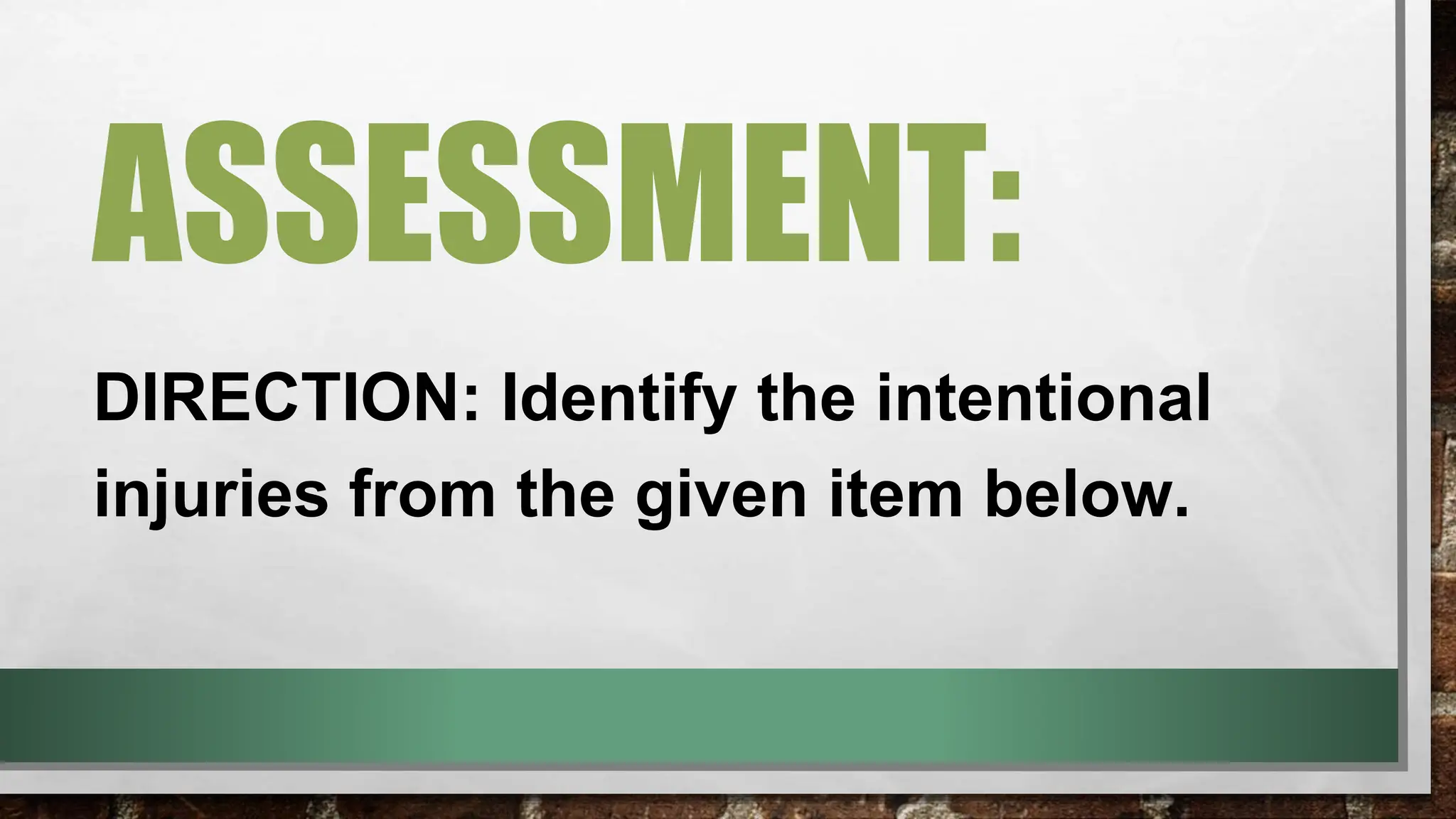 Q4 PPT-Health 9_Lesson 1 (Intentional Injuries).pptx