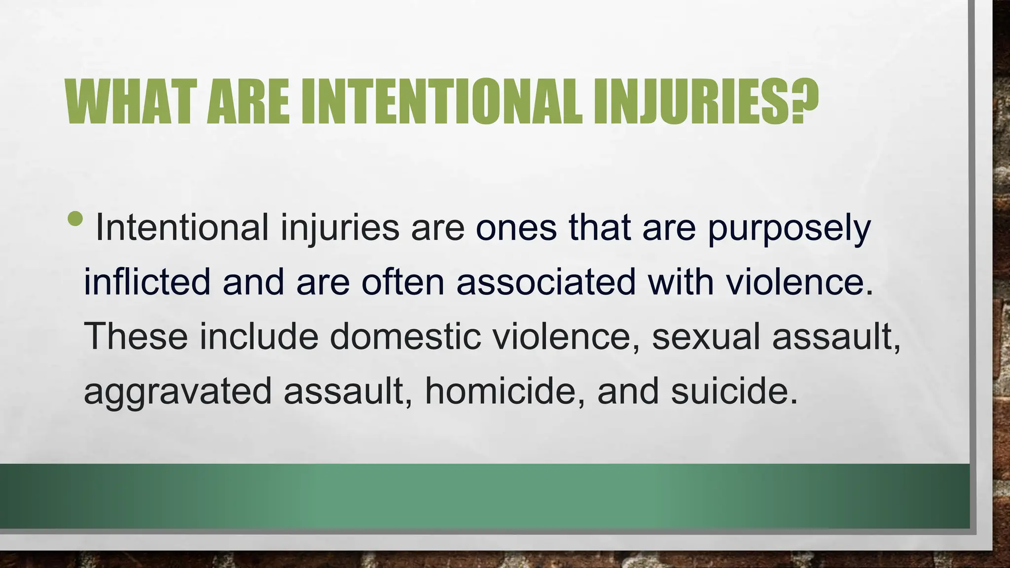 Q4 PPT-Health 9_Lesson 1 (Intentional Injuries).pptx