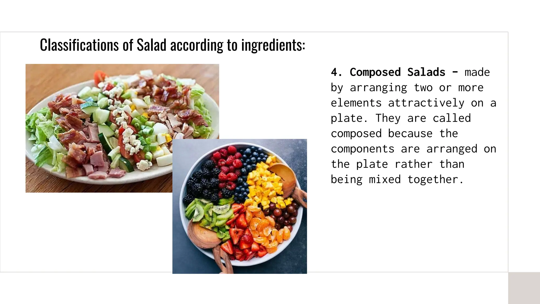 Q4_PPT3_Classifications of Salad according to ingredients.pptx Q4_PPT3_Classifications of Salad according to ingredients.pptx