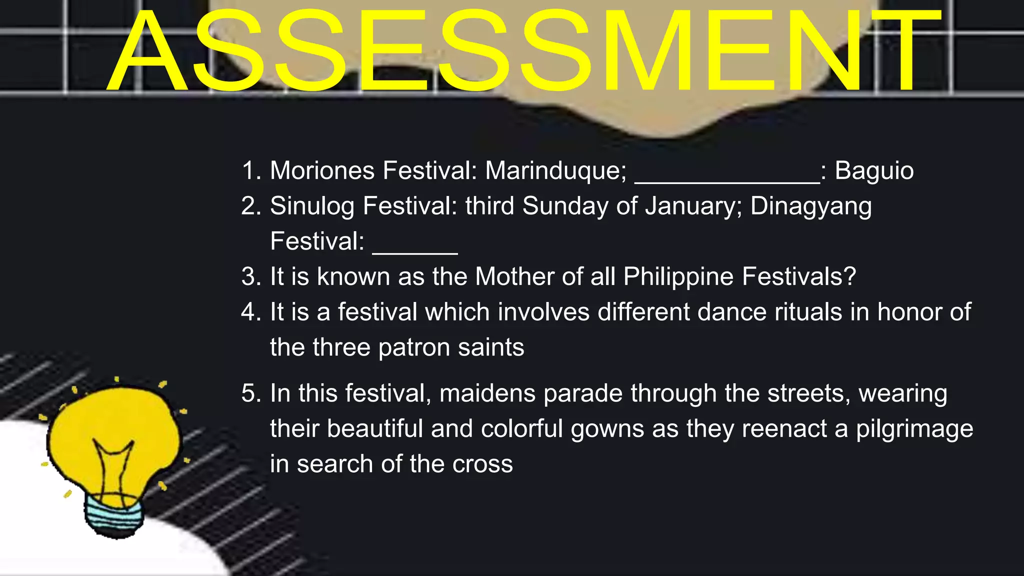 Q4 PPT_Arts7_Module 1 (Overview of the Religious Festivals in the ...