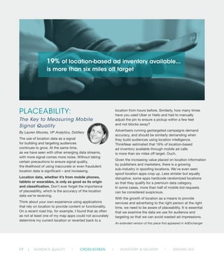 Programmatic Quality Guide: Dstillery | PDF