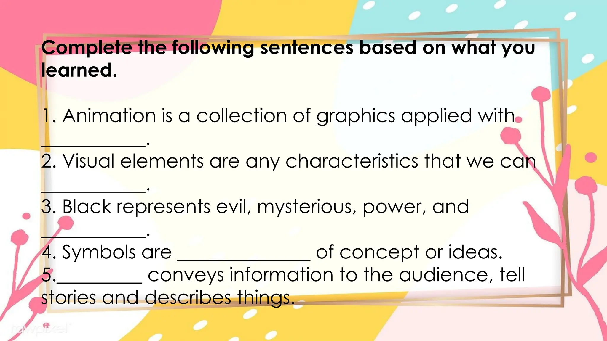 ANALYZING VISUAL AND MULTIMEDIA ELEMENTS | PPTX
