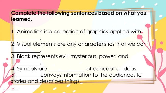 ANALYZING VISUAL AND MULTIMEDIA ELEMENTS | PPT