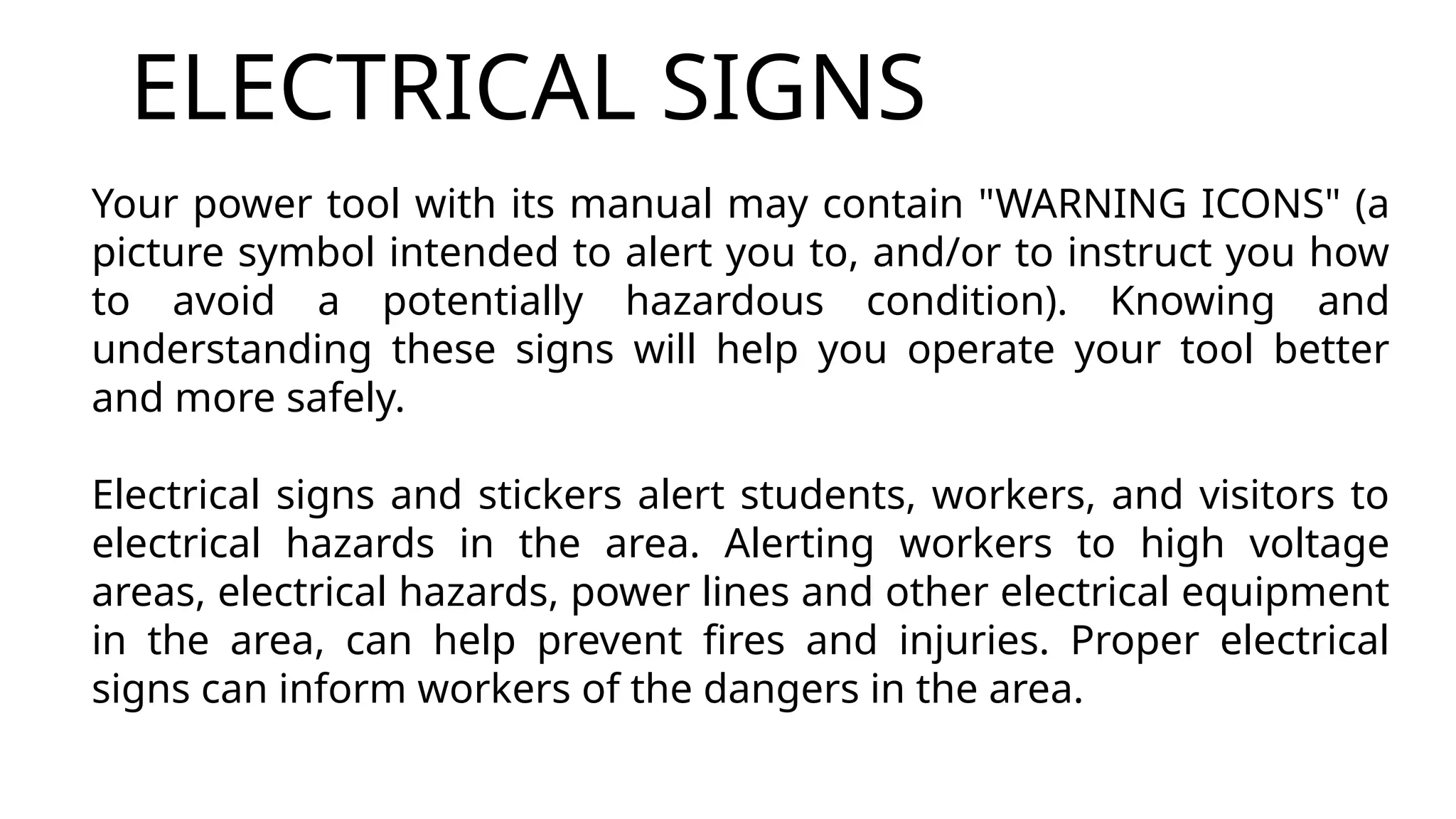 EIM 7/8_WEEK 3 - MODULE 5_ ANALYZE SIGNS, ELECTRICAL SYMBOLS, AND DATA.pptx