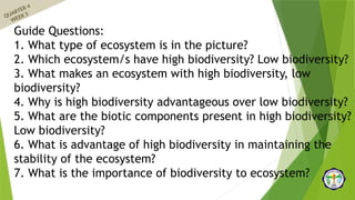 Unit 2 module 8, Science for Grade 8 about Biodiversity | PPTX