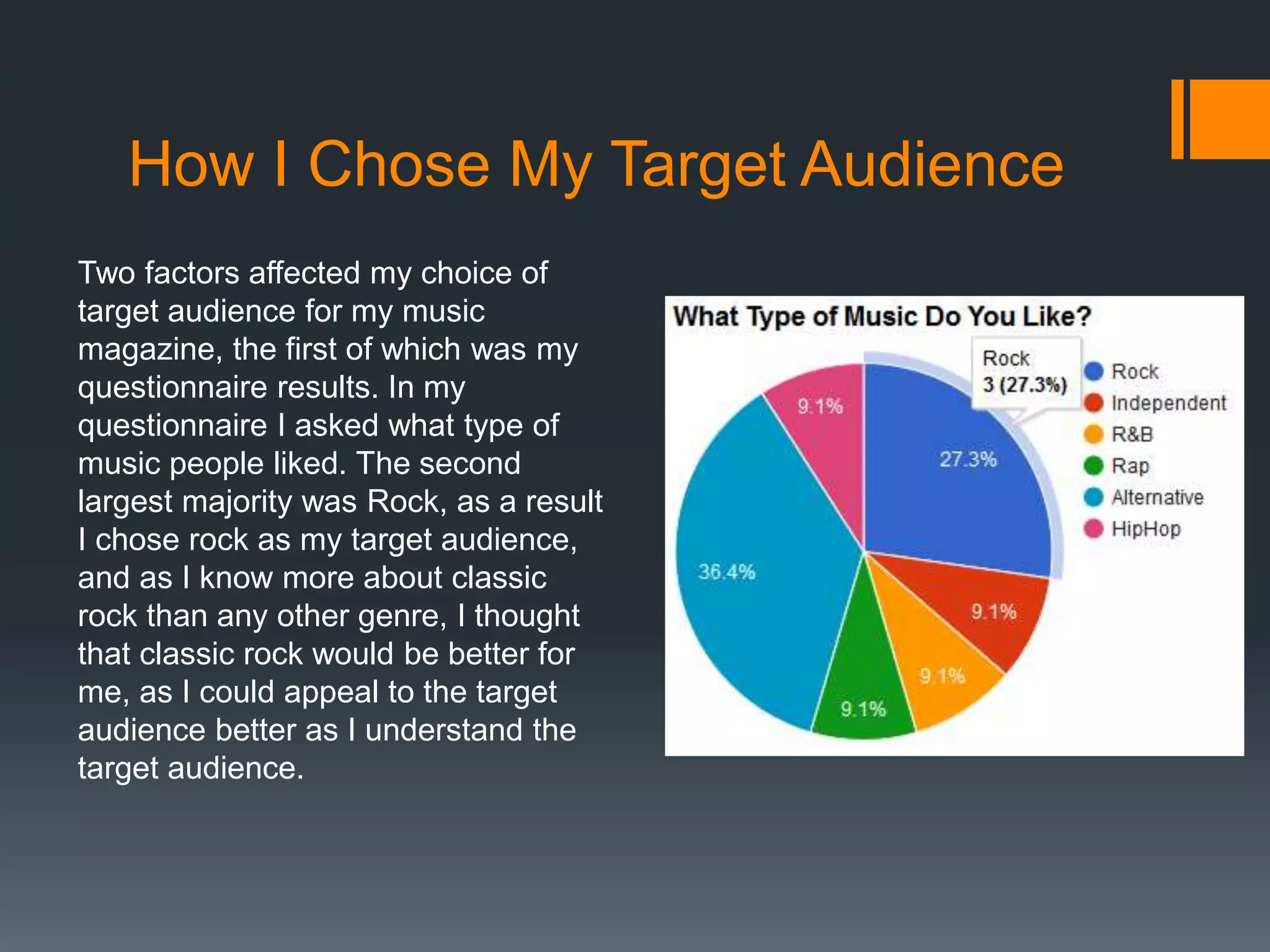 Who Are My Target Audience | PPTX | Classic Rock | Rock Music