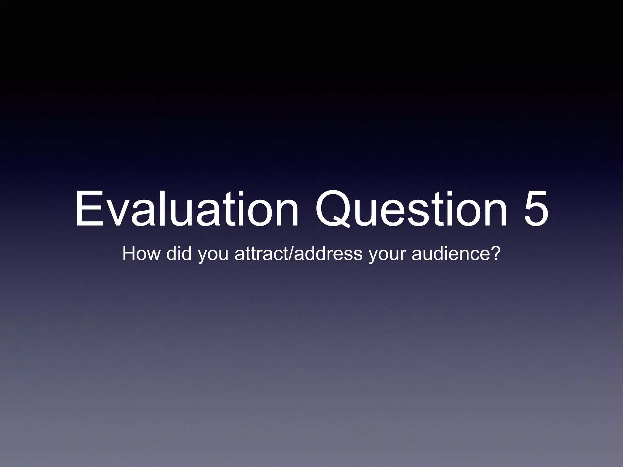 Q5 Eval | PPT