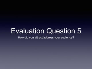 Q5 Eval | PPT