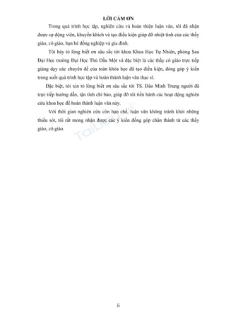 Luận văn thạc sĩ khmt. | PDF