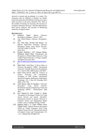 Character Recognition (Devanagari Script) | PDF | Desktop Publishing | Computer Software and ...