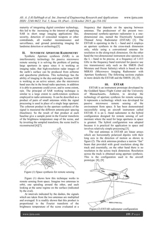 Data Collection via Synthetic Aperture Radiometry towards Global System ...