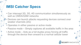 Catching imsi catchers | PPTX