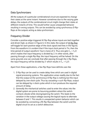 CSA Application of Flip Flop | PDF