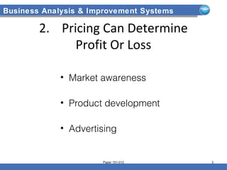 Setting retail prices | PPT