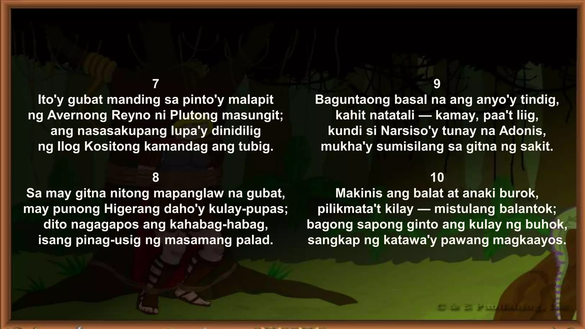 FILIPINO 8 SAKNONG 1-26 | PPTX