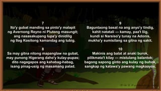 FILIPINO 8 SAKNONG 1-26 | PPTX