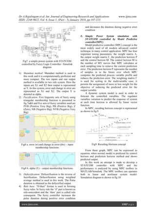 Power System Stability Enhancement Using FLC and MPC for STATCOM | PDF