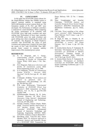 Power System Stability Enhancement Using FLC and MPC for STATCOM | PDF