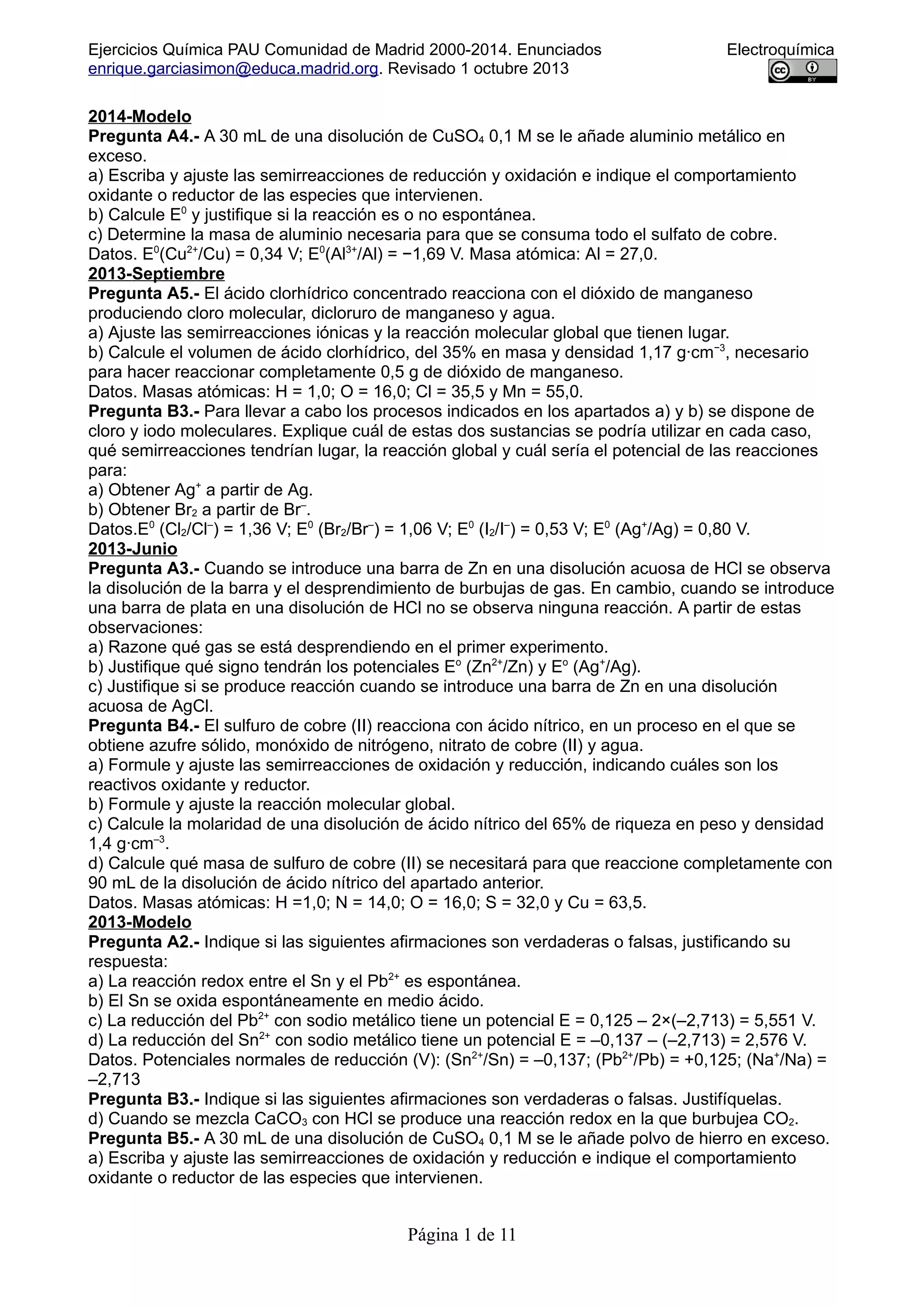 Q7 pau-electroquímica | PDF