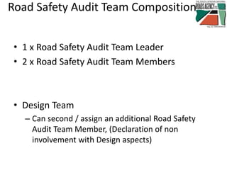 Current status of road safety audits | PPTX