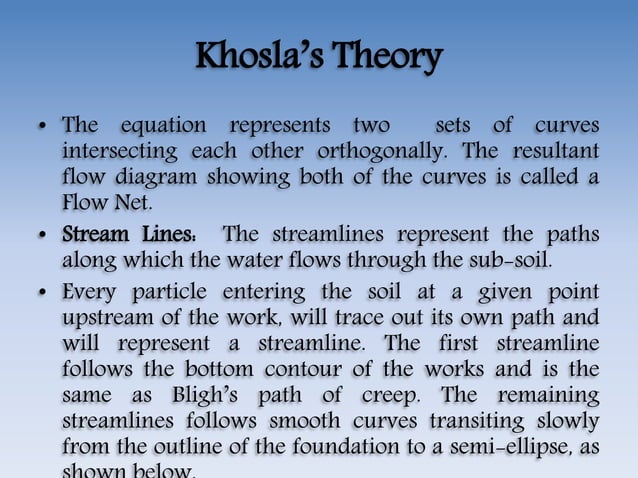 Theory for impervious floor | PPTX | Geography | Science