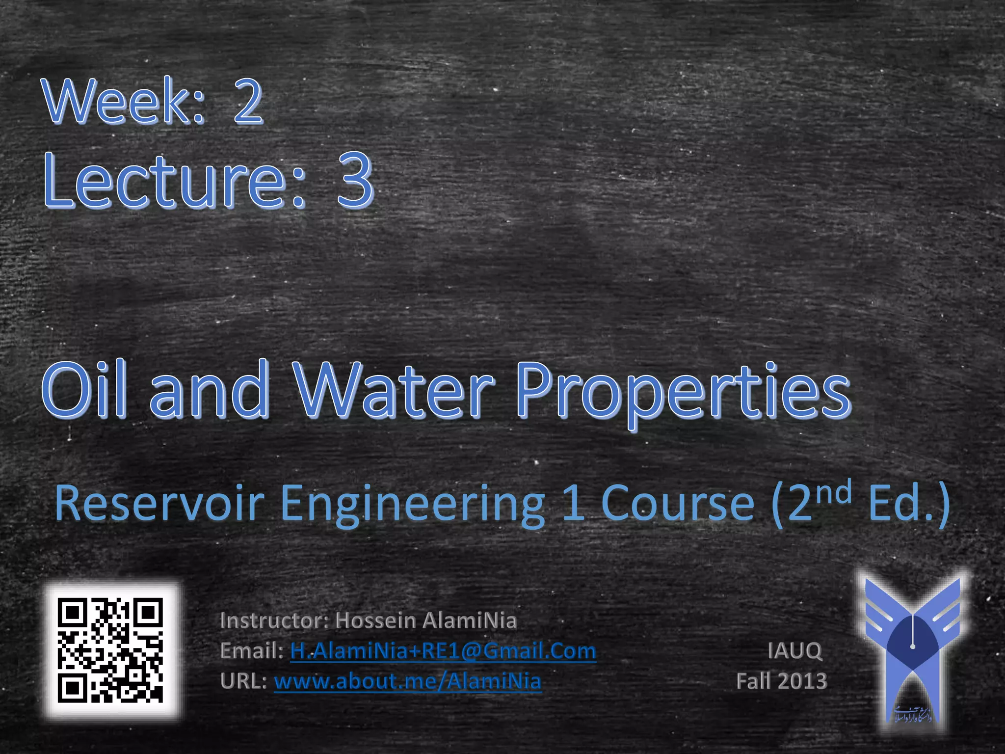 Q921 re1 lec3 v1 | PPT