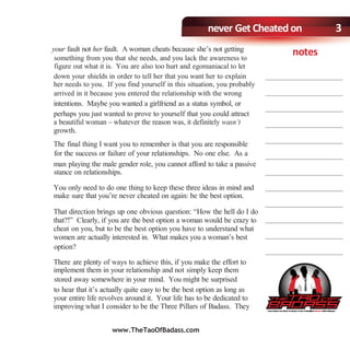 Never Get cheated on him / her | PDF