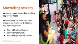 Storytelling event by eMonition | PPTX