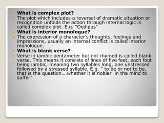 literary forms and movements | PPTX