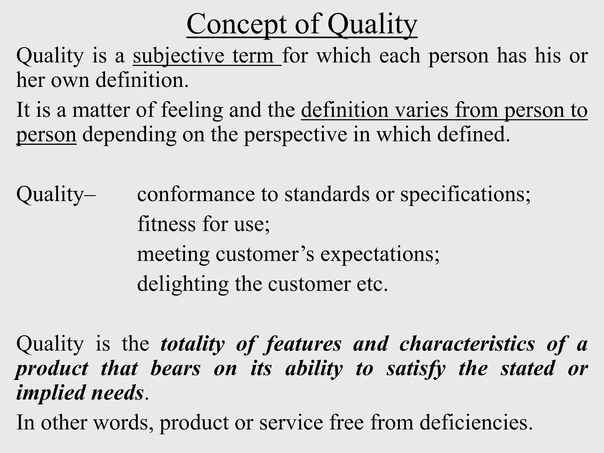 Quality Assurance and validation | PPT