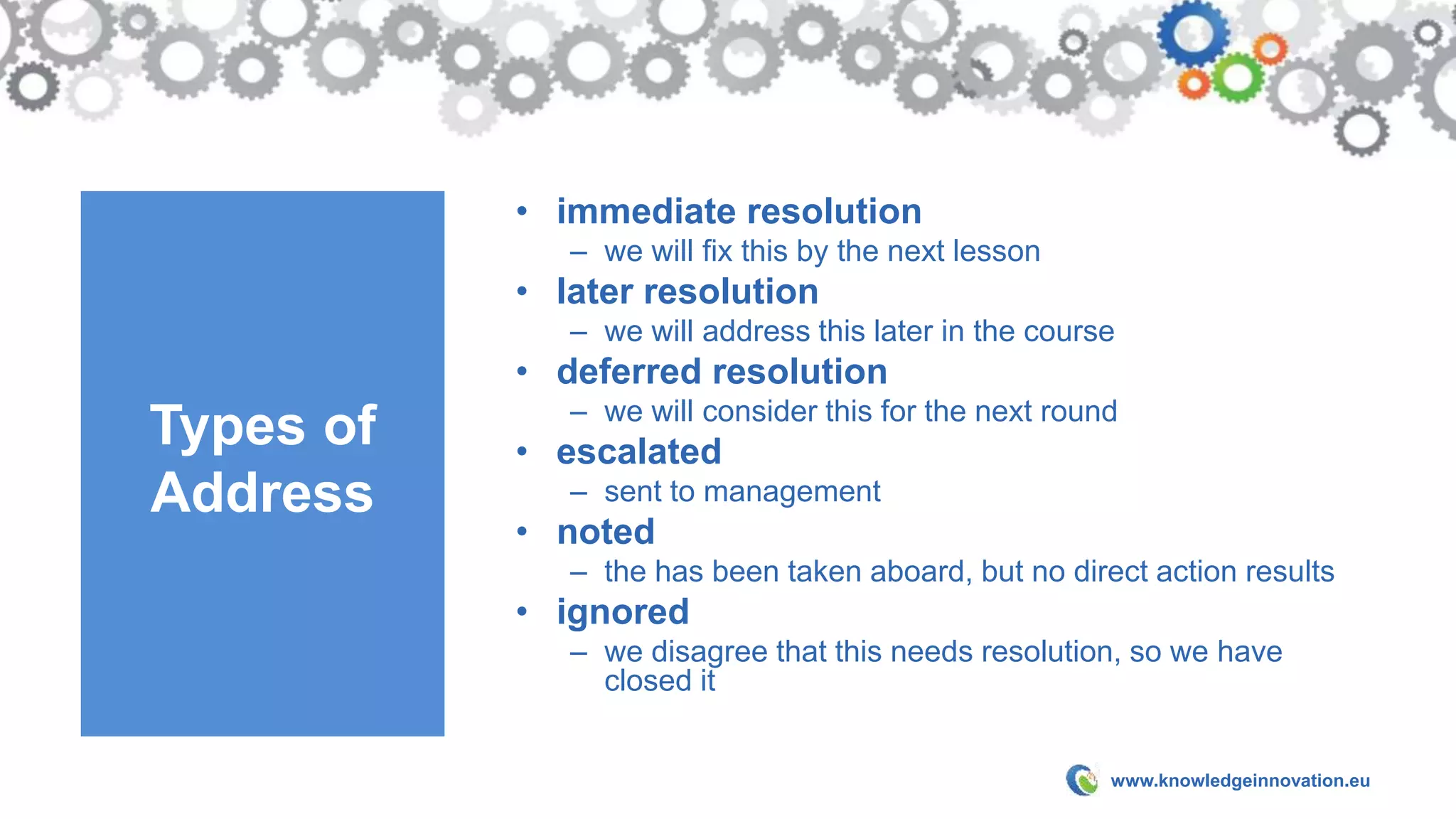 Implementing QA in Complex Organisations: Applications of Theory to Educational QA | PPT